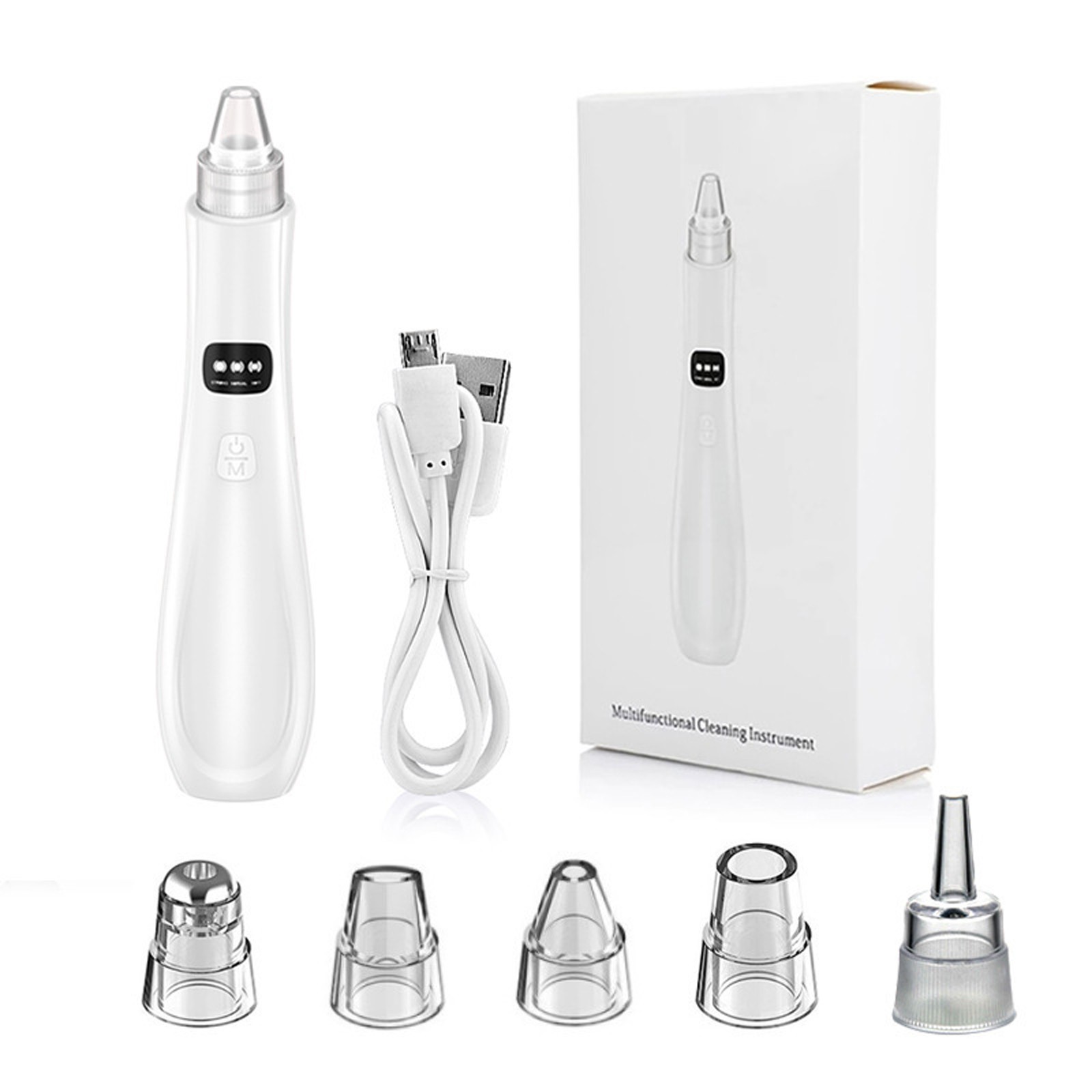 Blackhead Remover Blackhead Suction Device Small Visualization Pore ...